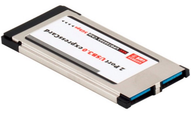 ExpressCard 34mm > 2x USB 3.0, konektory skryté uvnitř NB | NC ...