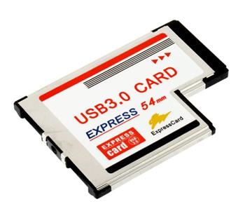 ExpressCard 54mm > 2x USB 3.0, konektory skryté uvnitř NB, včetně ...