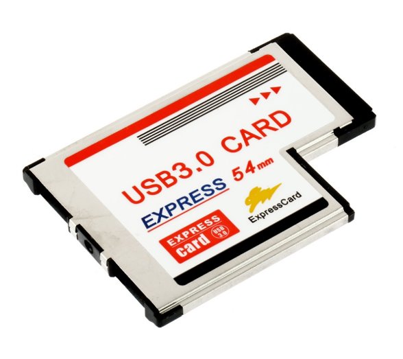 ExpressCard 54mm > 2x USB 3.0, konektory skryté uvnitř NB, včetně ...