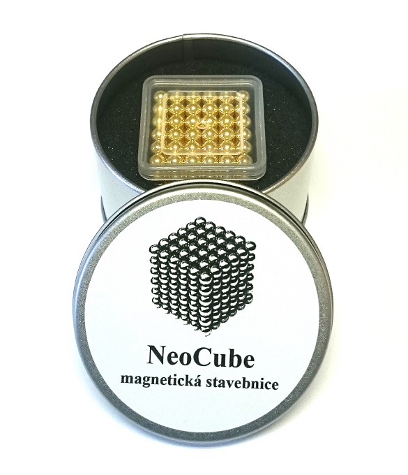 NeoCube Gold originál 5 mm zlatá BOX | NC Computers s.r.o.