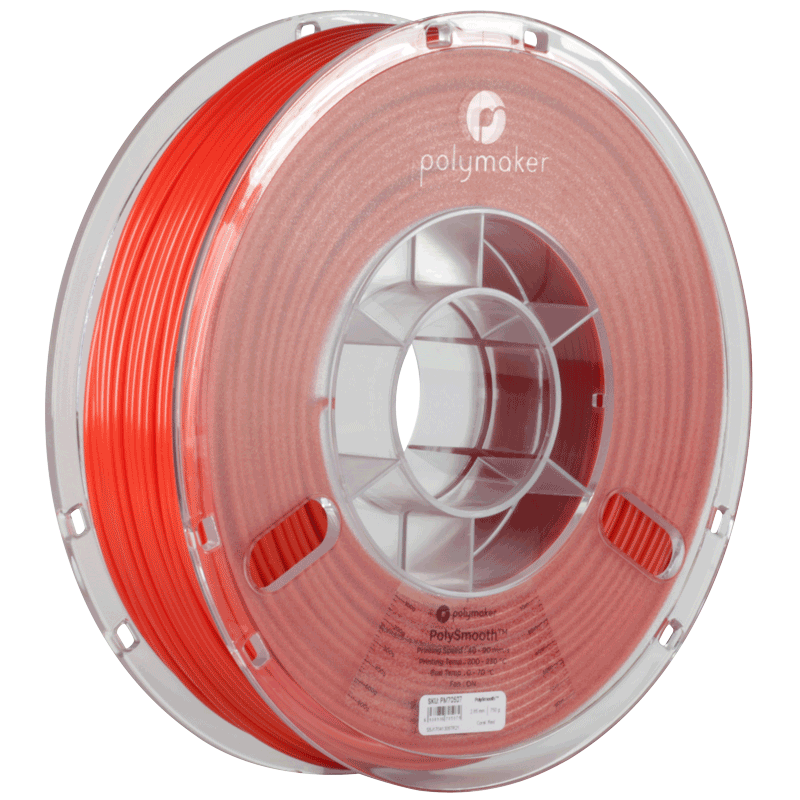 PolyMaker PolySmooth 750g Red | NC Computers s.r.o.