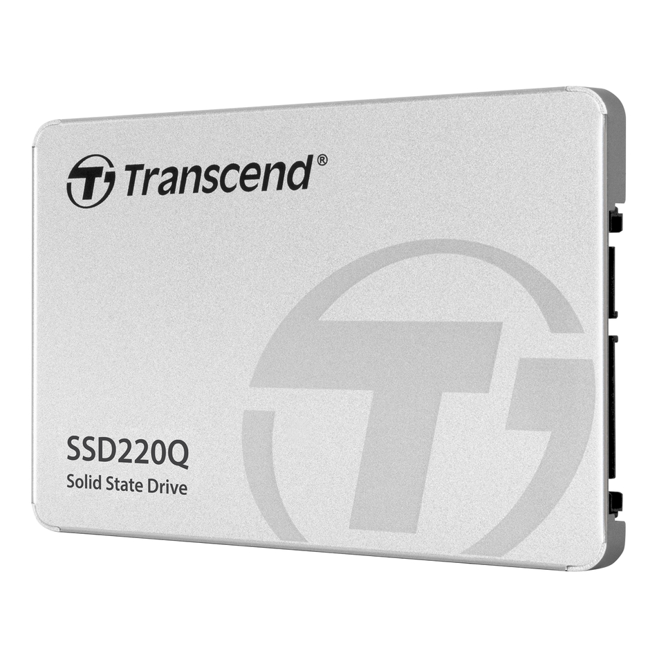 TRANSCEND SSD220Q 2TB SSD disk 2.5'' SATA III 6Gb/s, QLC, Aluminium ...